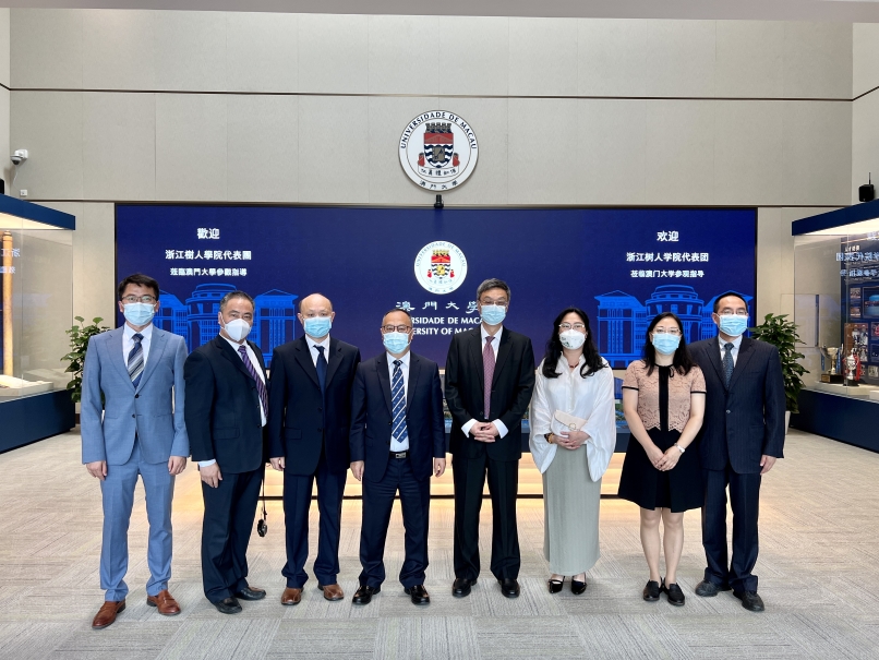The delegation of Zhejiang Shuren University visits UM - Global Affairs ...